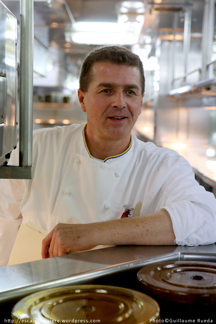 Costa Luminosa – Chef des cuisines – Manfred Jaud | Escale croisière