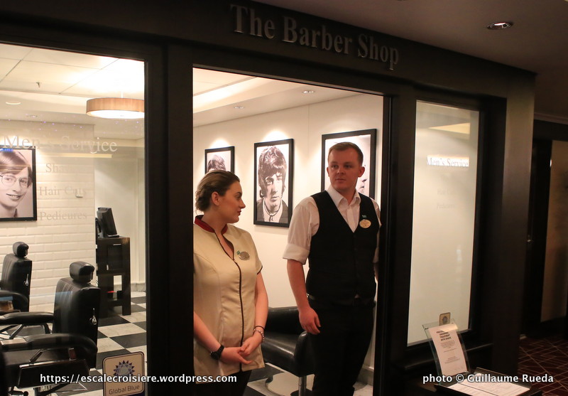 Norwegian Epic – Barber shop – Barbier | Escale croisière