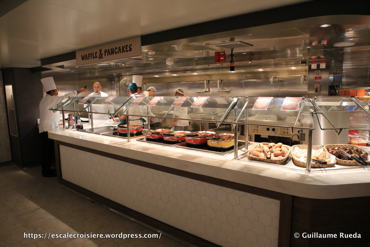 MSC Seaside – Marketplace buffet | Escale croisière