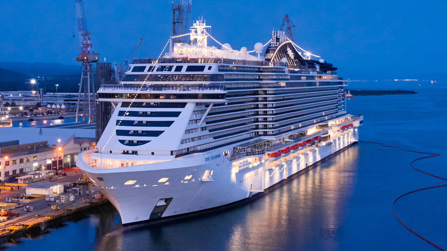 MSC Croisières réceptionne le MSC Seashore | Escale croisière