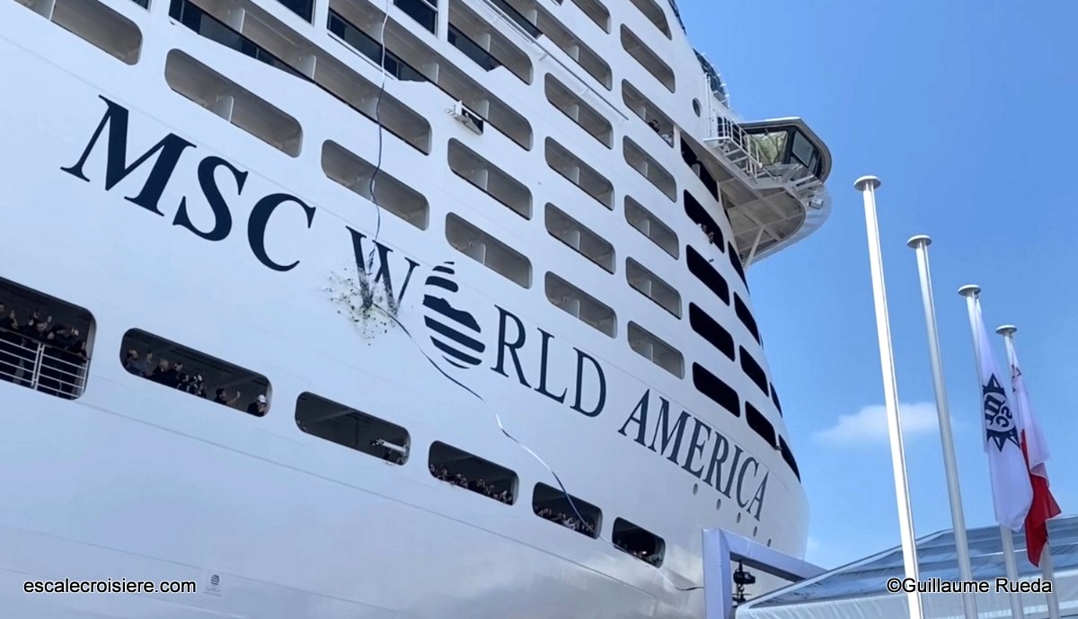 Triple cérémonie World Class MSC Croisières à Saint-Nazaire | Escale ...